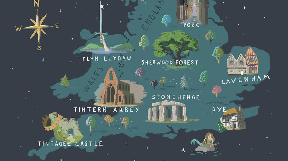 Magical Britain Map | My Site 2
