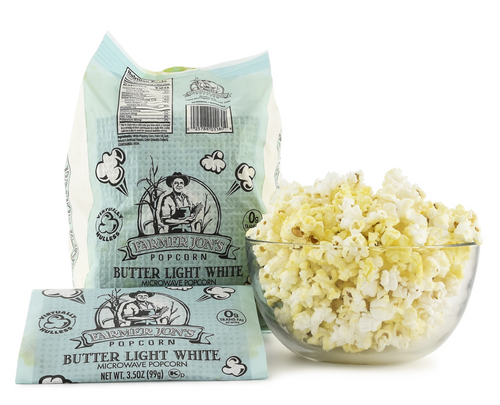 Butter Light White Microwave Popcorn | Farmer Jons Popcorn