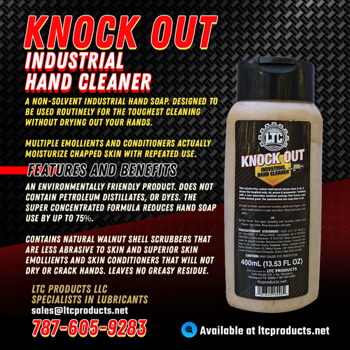 Knock Out / Industrial Hand Cleaner 13.5 oz | LTC PRODUCTS