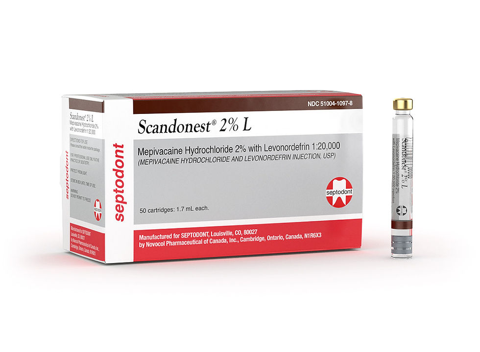 Scandonest 2% Carton x 50 | Boxdental EC