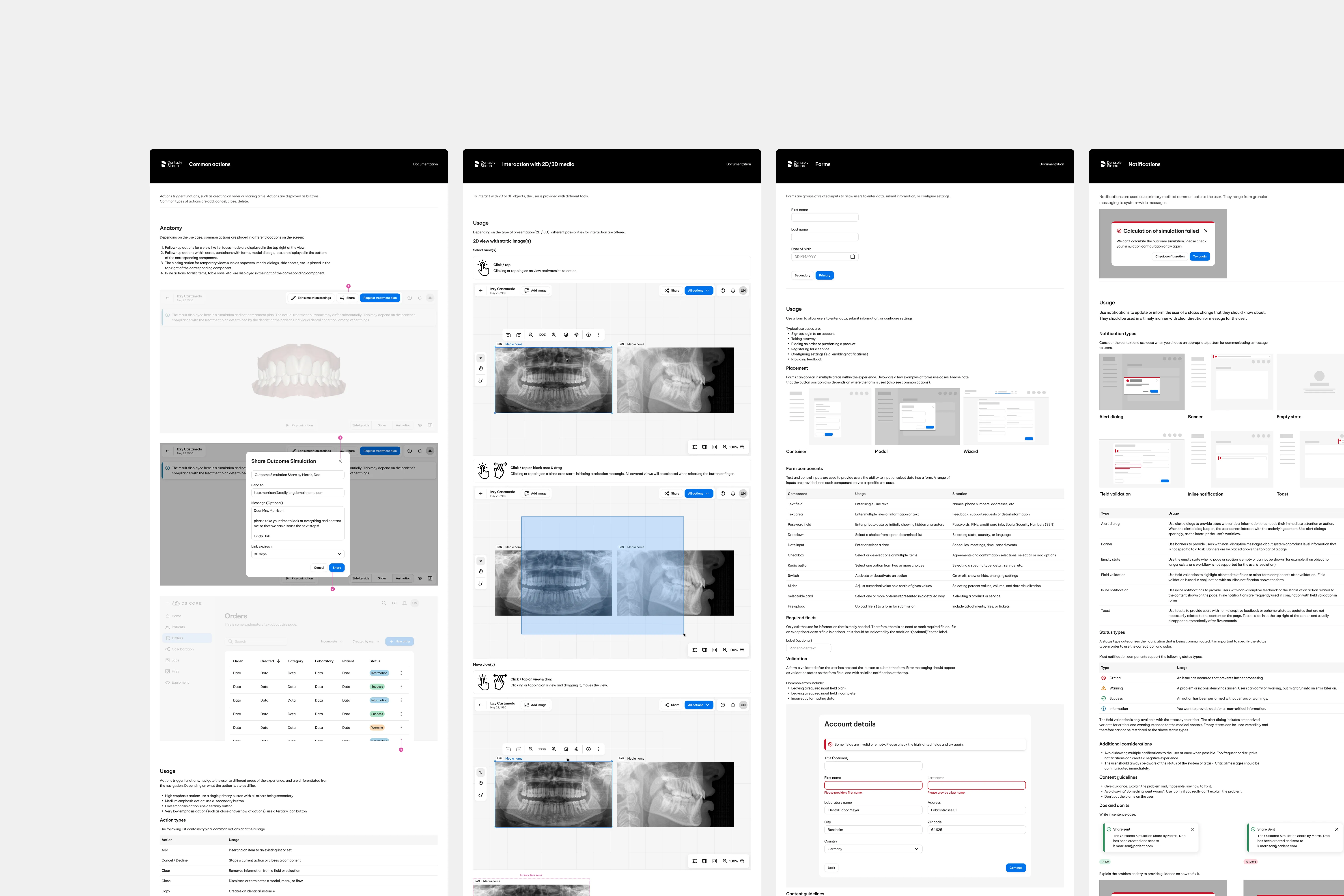 Dentsply Sirona Design System | Rominger Design