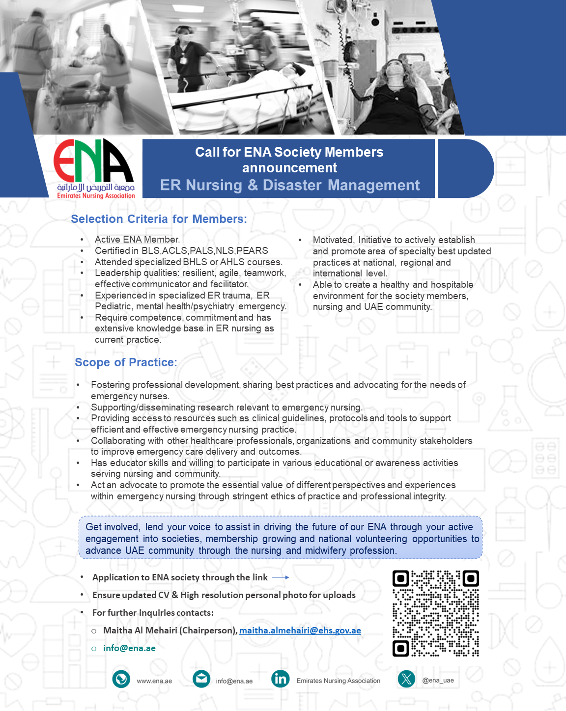 Apply for Societies | ENA