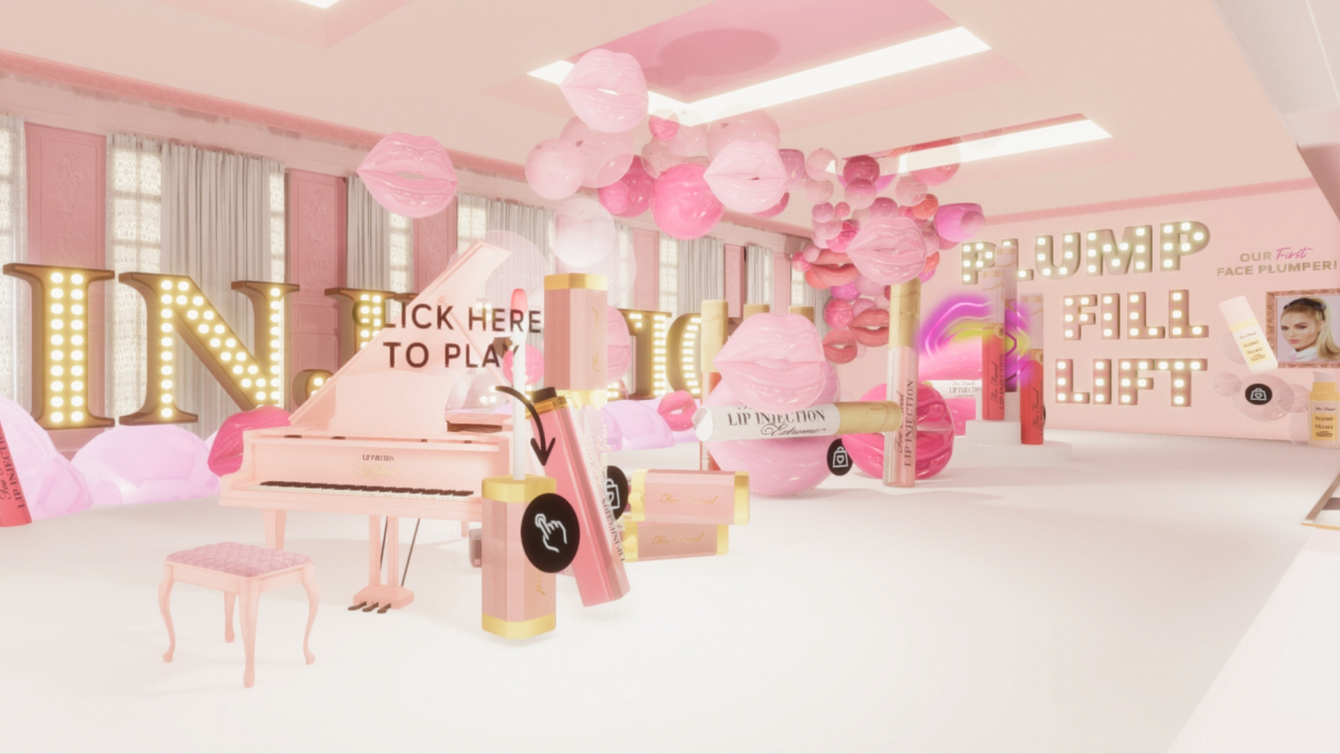 Maison Too Faced's Virtual Store | BrandLab360