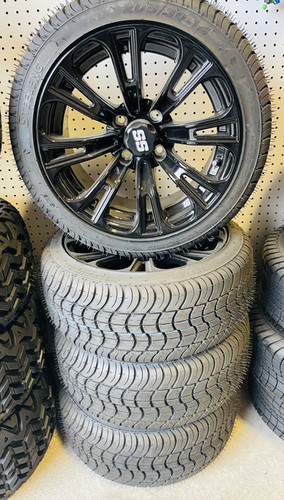 14" Voodoo wheel and tire package | Jp's Custom Carts