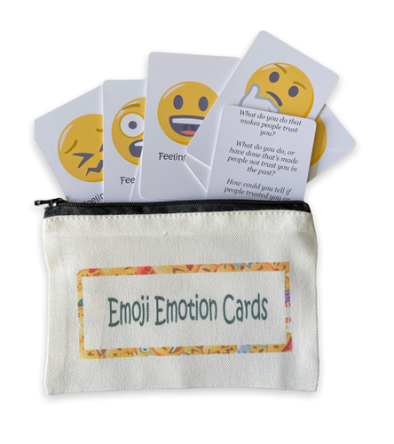 8 Emoji Emotion Cards | Strength Cards