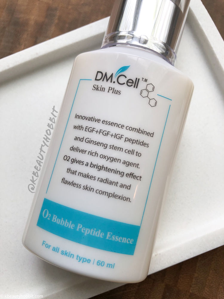 DM Cell O2 Bubble Peptide Essence Review
