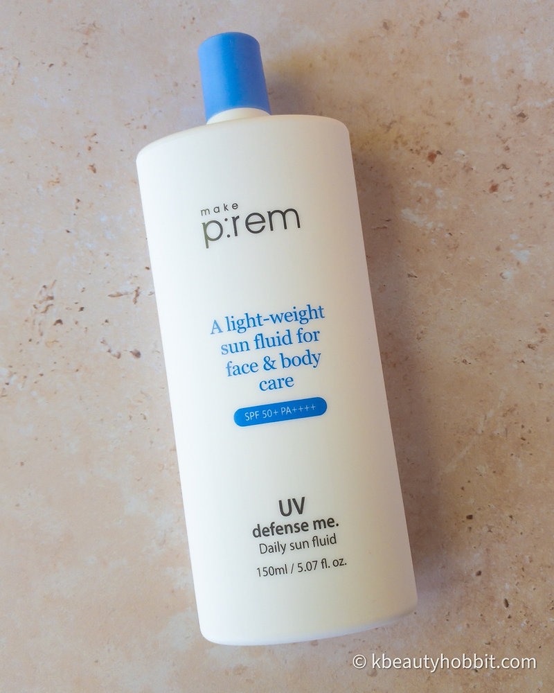 Make p:rem UV Defense Daily Sun Fluid SPF 50+ PA++++ Review