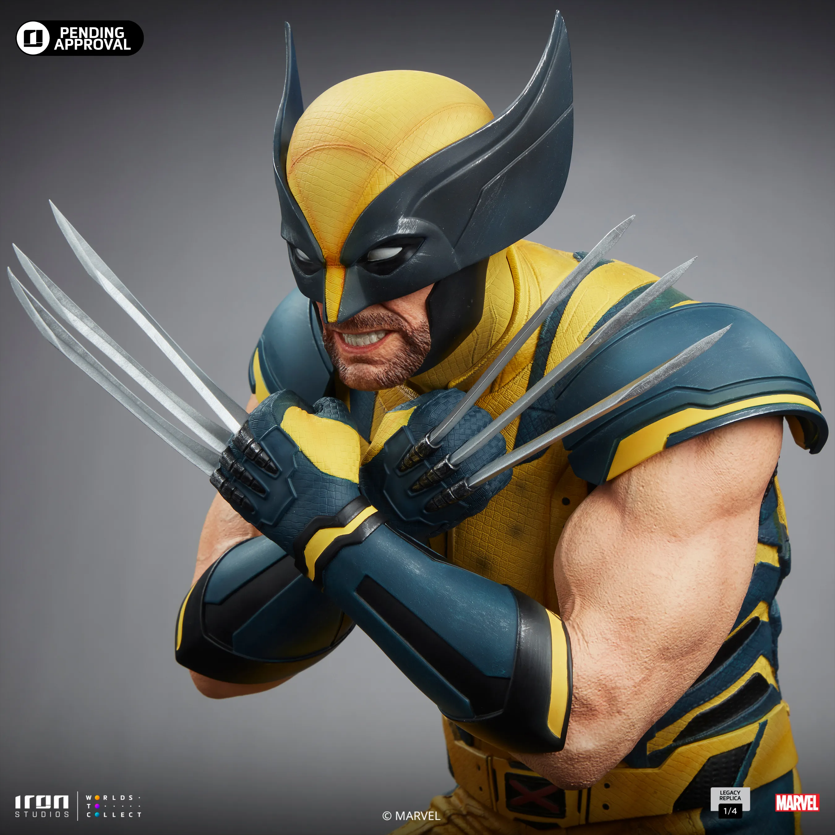 Wolverine - Deadpool & Wolverine - Legacy Replica 1/4 - Iron Studios ...