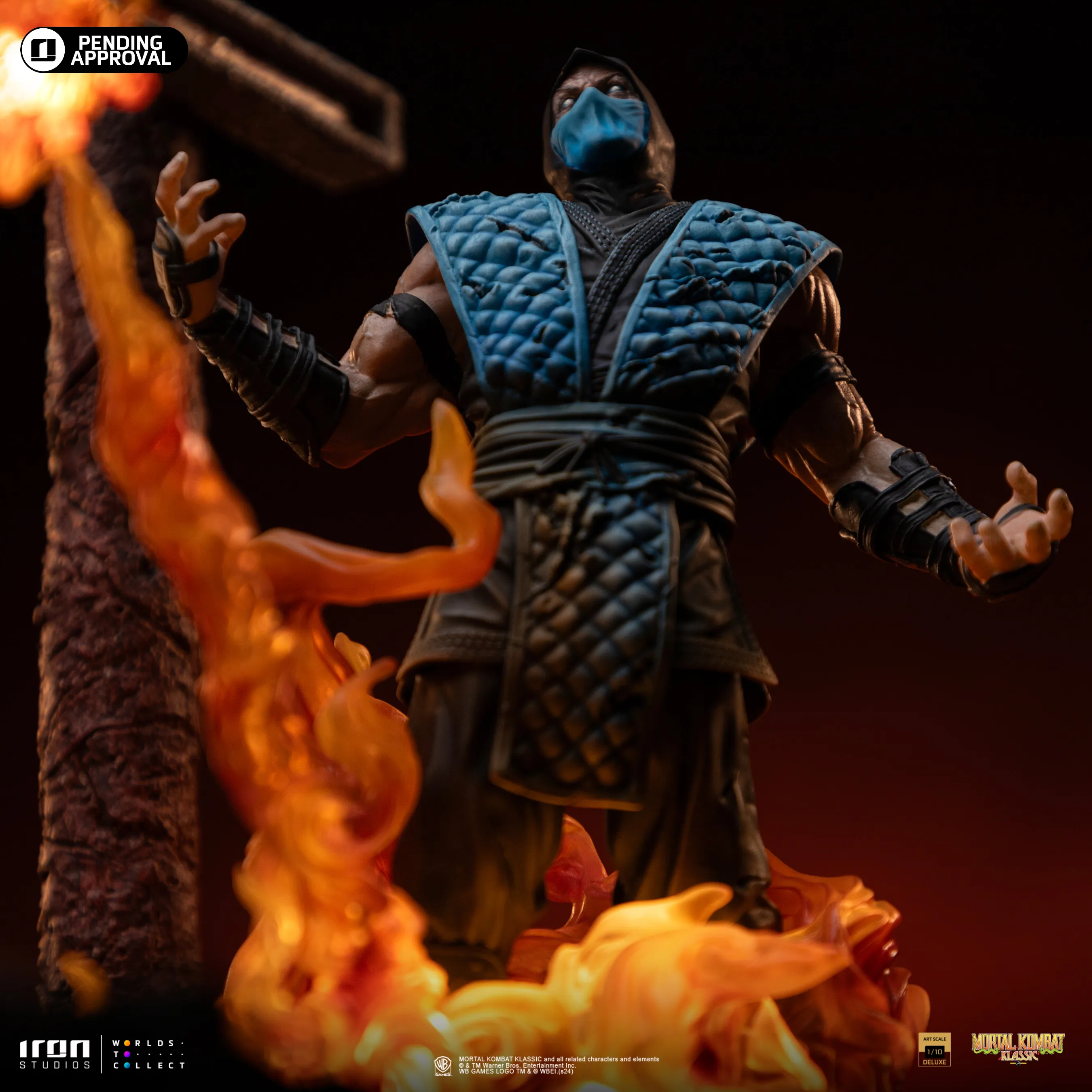 Scorpion Fatality - Mortal Kombat - Art Scale 1/10 - Iron Studios ...