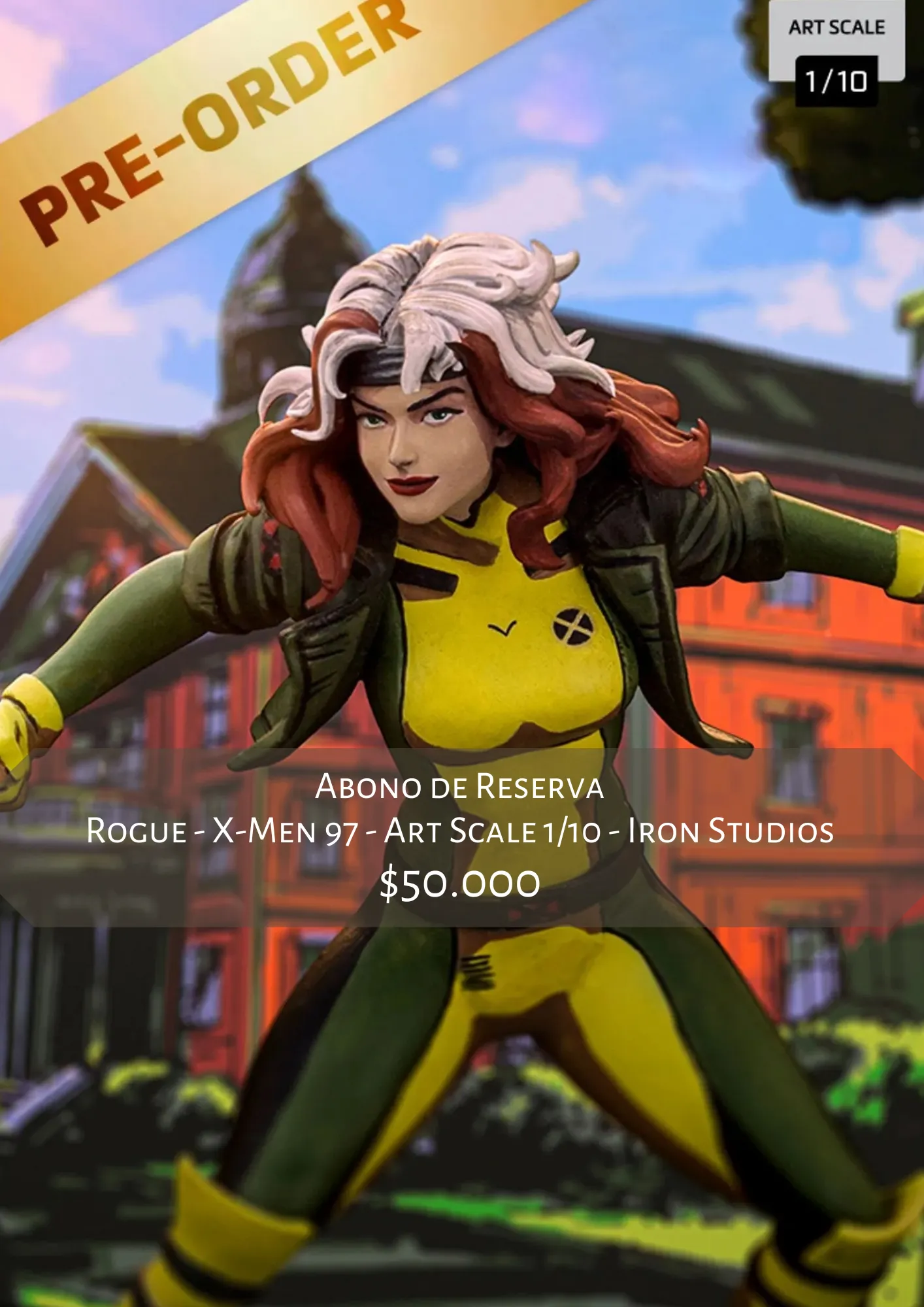 Rogue - X-Men 97 - Art Scale 1/10 - Iron Studios - Abono | Adamantium