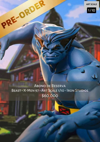 Beast - X-Men 97 - Art Scale 1/10 - Iron Studios - Abono | Adamantium