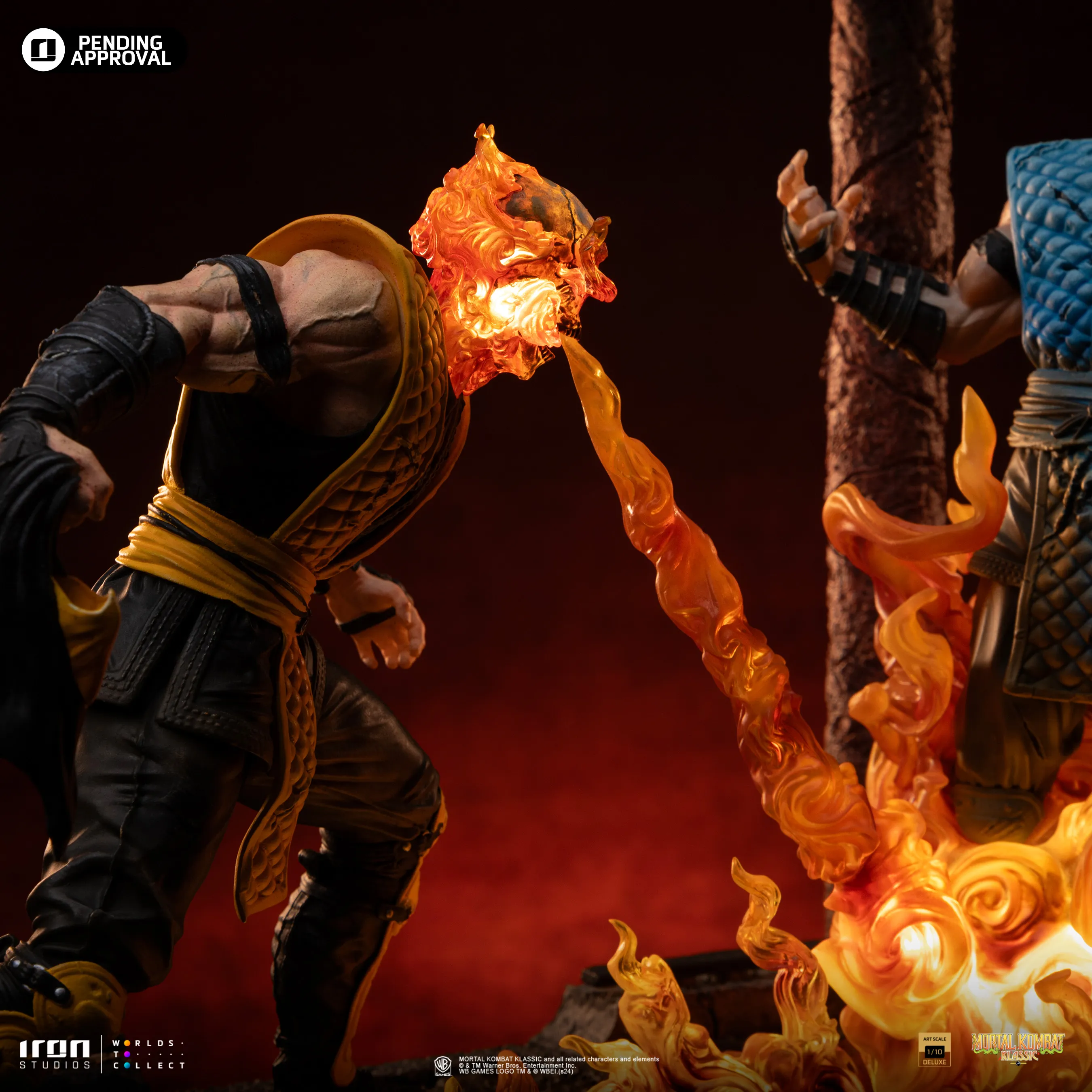 Scorpion Fatality - Mortal Kombat - Art Scale 1/10 - Iron Studios ...