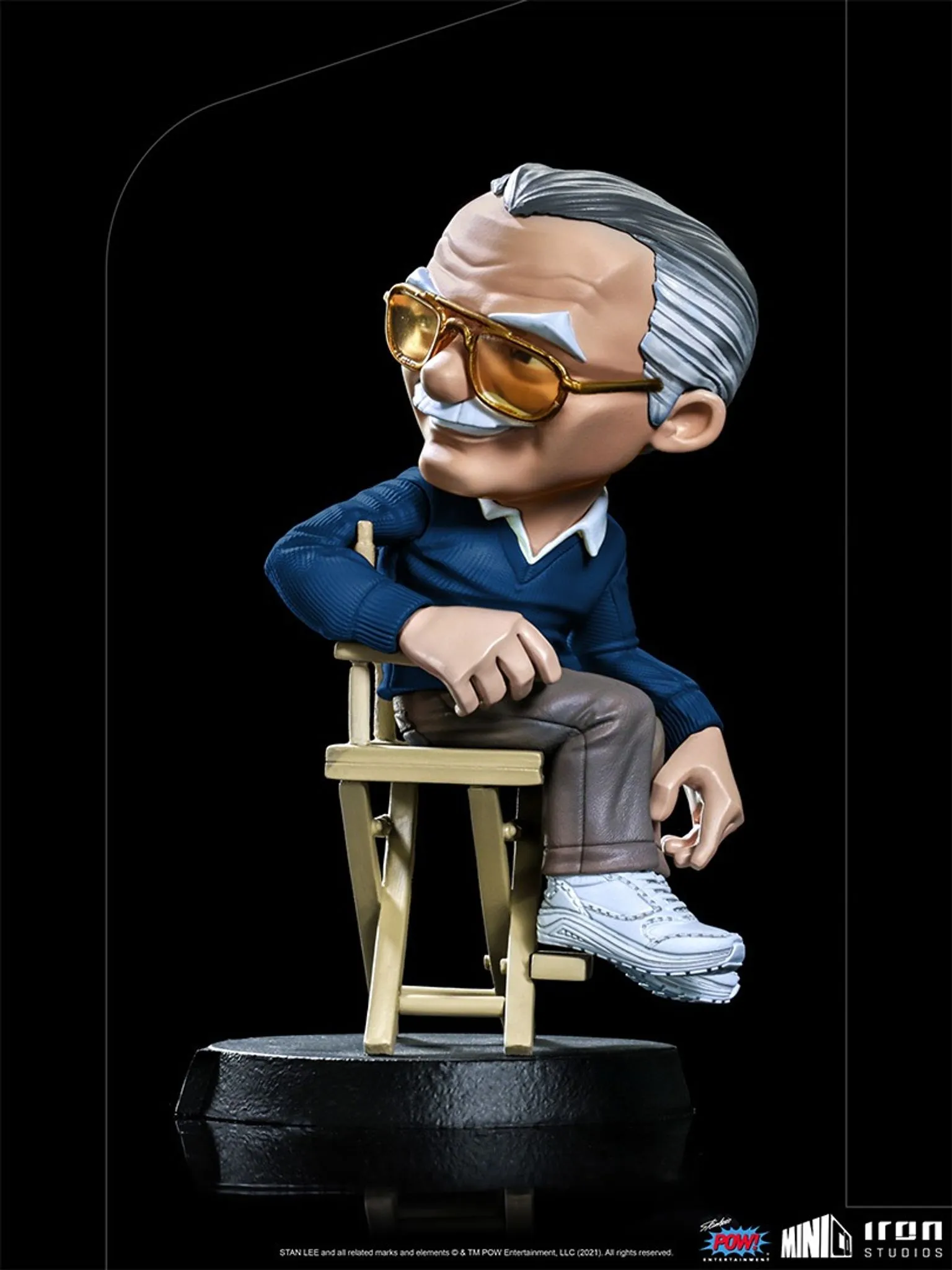 Stan Lee (Blue) - Pow! - MiniCo - Iron Studios | Adamantium