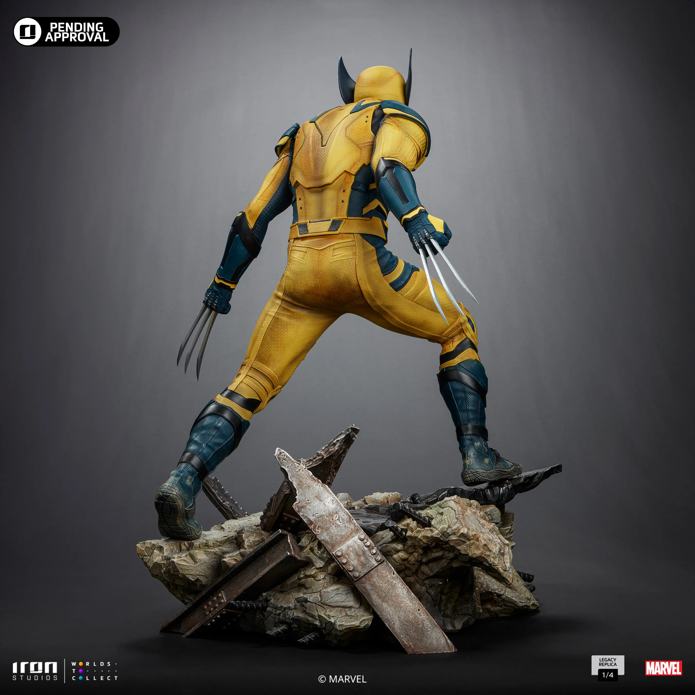 Wolverine - Deadpool & Wolverine - Legacy Replica 1/4 - Iron Studios ...