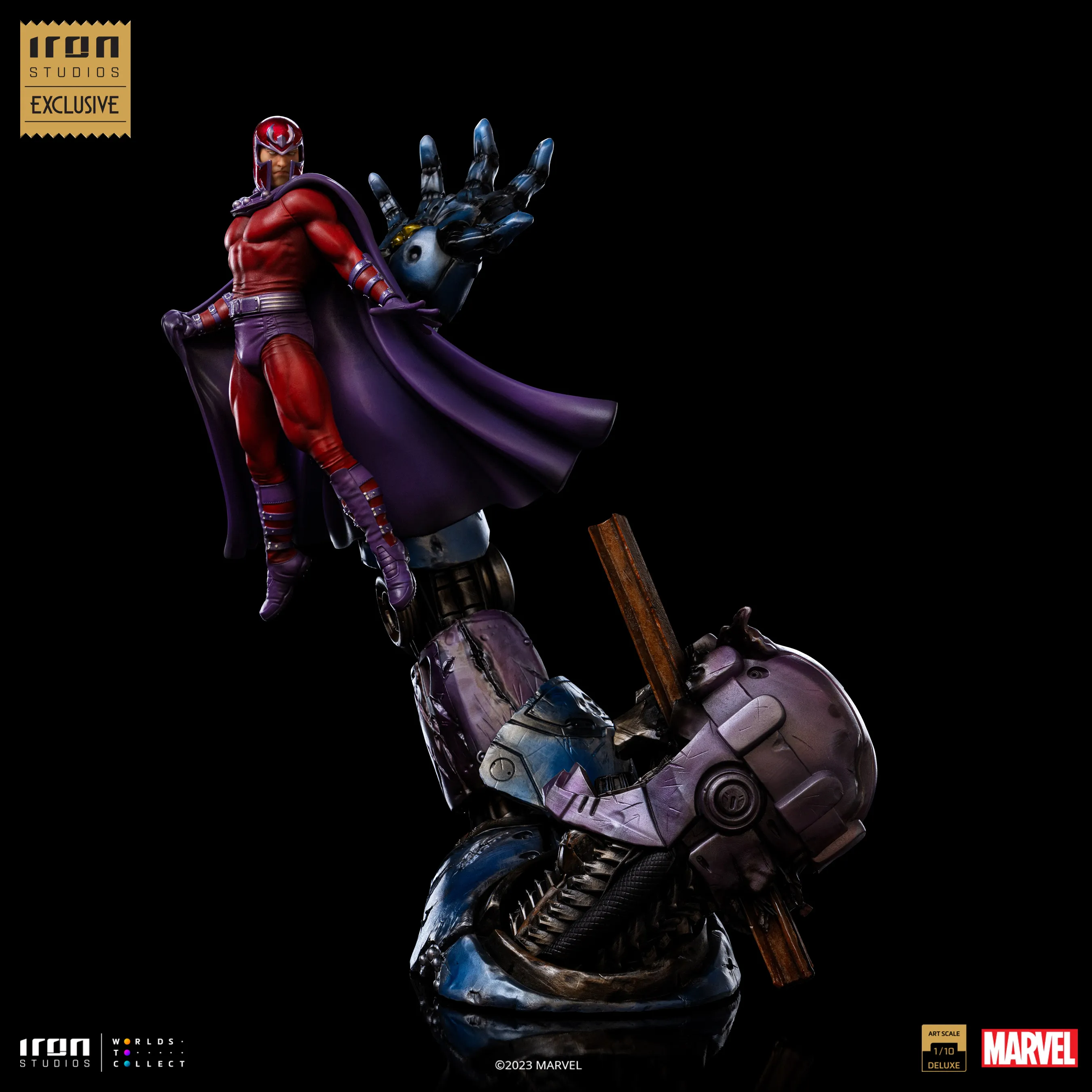 Magneto vs. Sentinel Event Exclusive BDS Art Scale 1/10 - Iron Studios ...