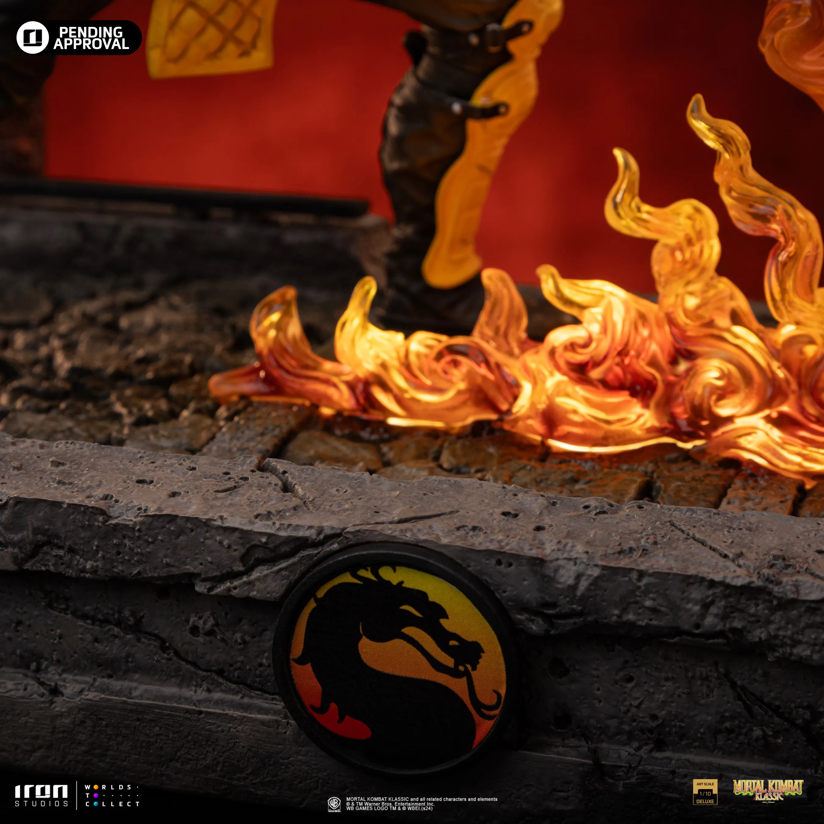 Scorpion Fatality - Mortal Kombat - Art Scale 1/10 - Iron Studios - Abono | Adamantium