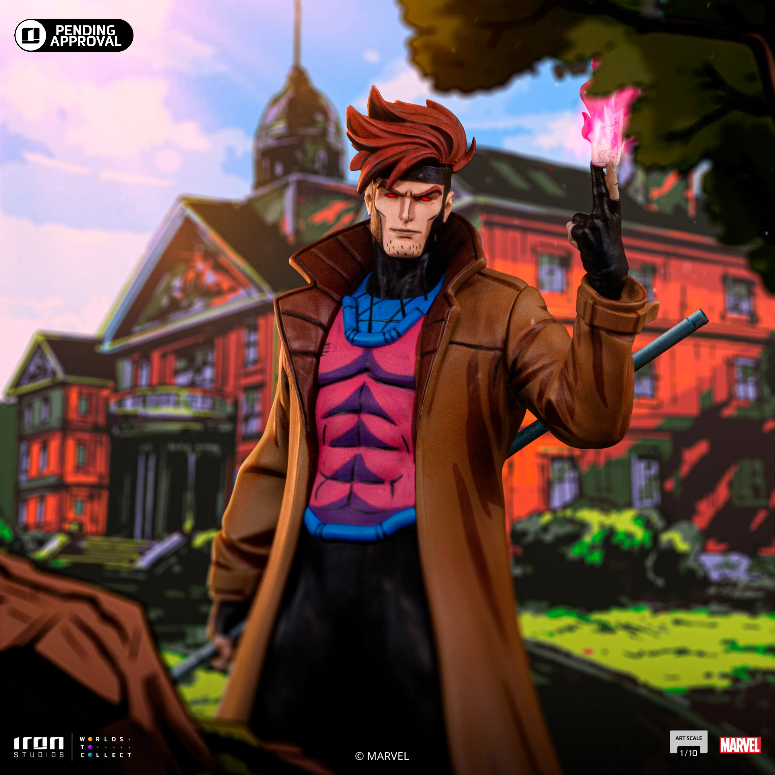 Gambit - X-Men 97 - Art Scale 1/10 - Iron Studios | Adamantium