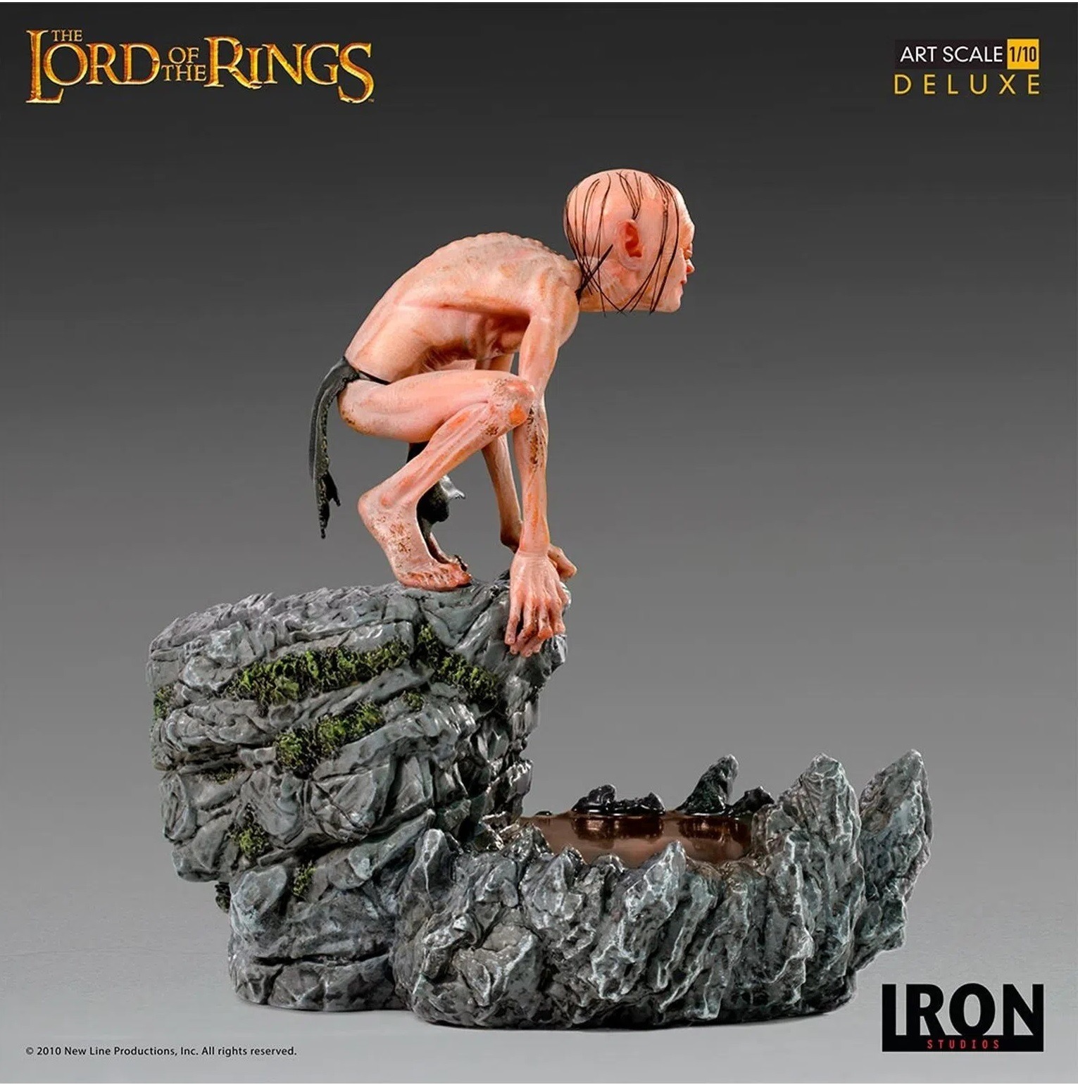 Gollum Deluxe - Lord Of The Rings - Art Scale 1/10 - Iron Studios ...