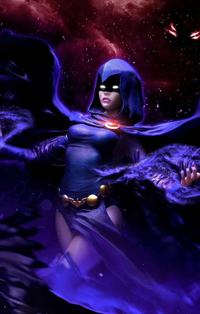 Ravena Deluxe - DC Comics - Art Scale 1/10 - Iron Studios - Abono ...