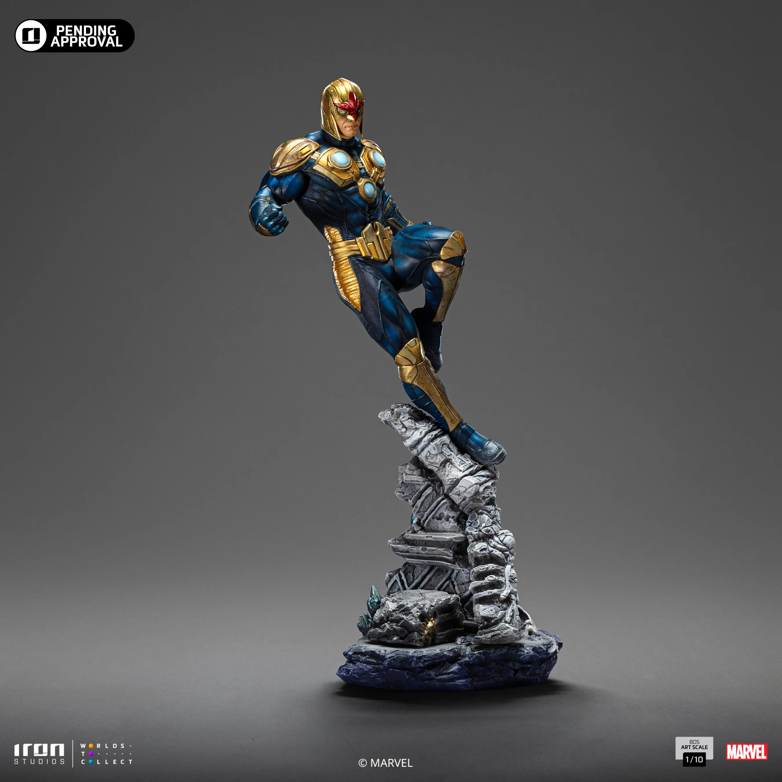 Nova - Infinity Gauntlet Diorama - Marvel 1/10 - Iron Studios - Abono | Adamantium