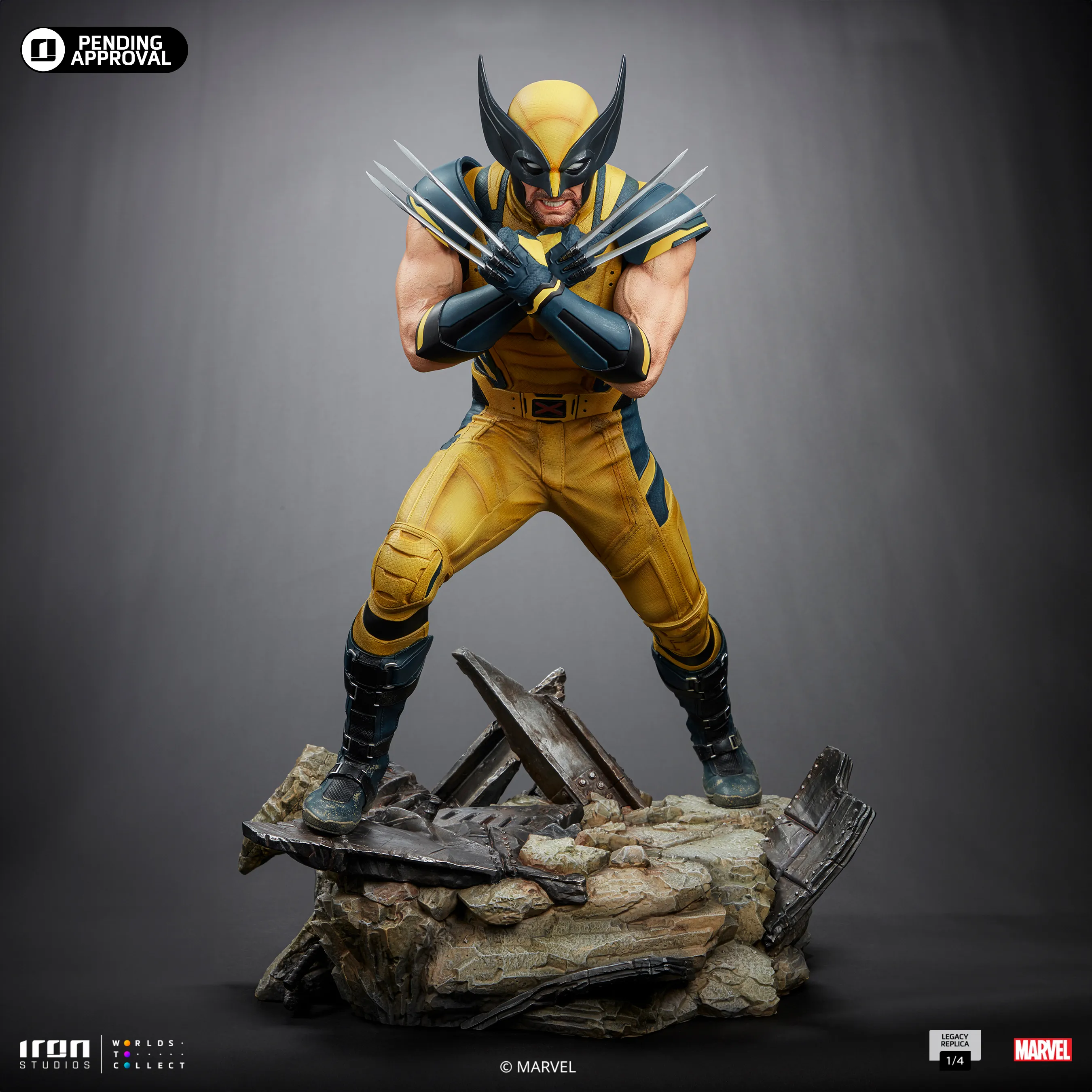 Wolverine - Deadpool & Wolverine - Legacy Replica 1/4 - Iron Studios ...