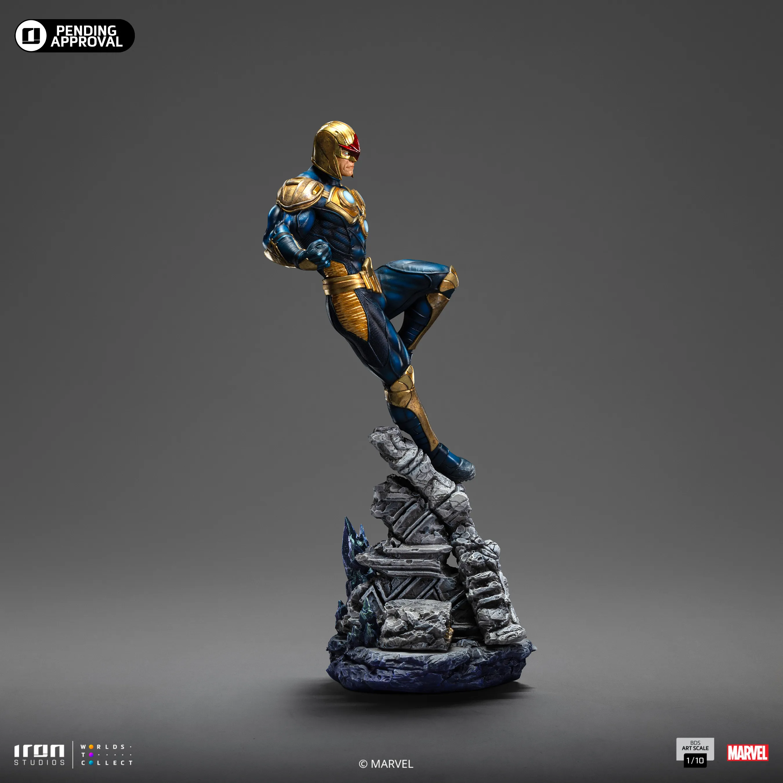 Nova - Infinity Gauntlet Diorama - Marvel 1/10 - Iron Studios - Abono ...