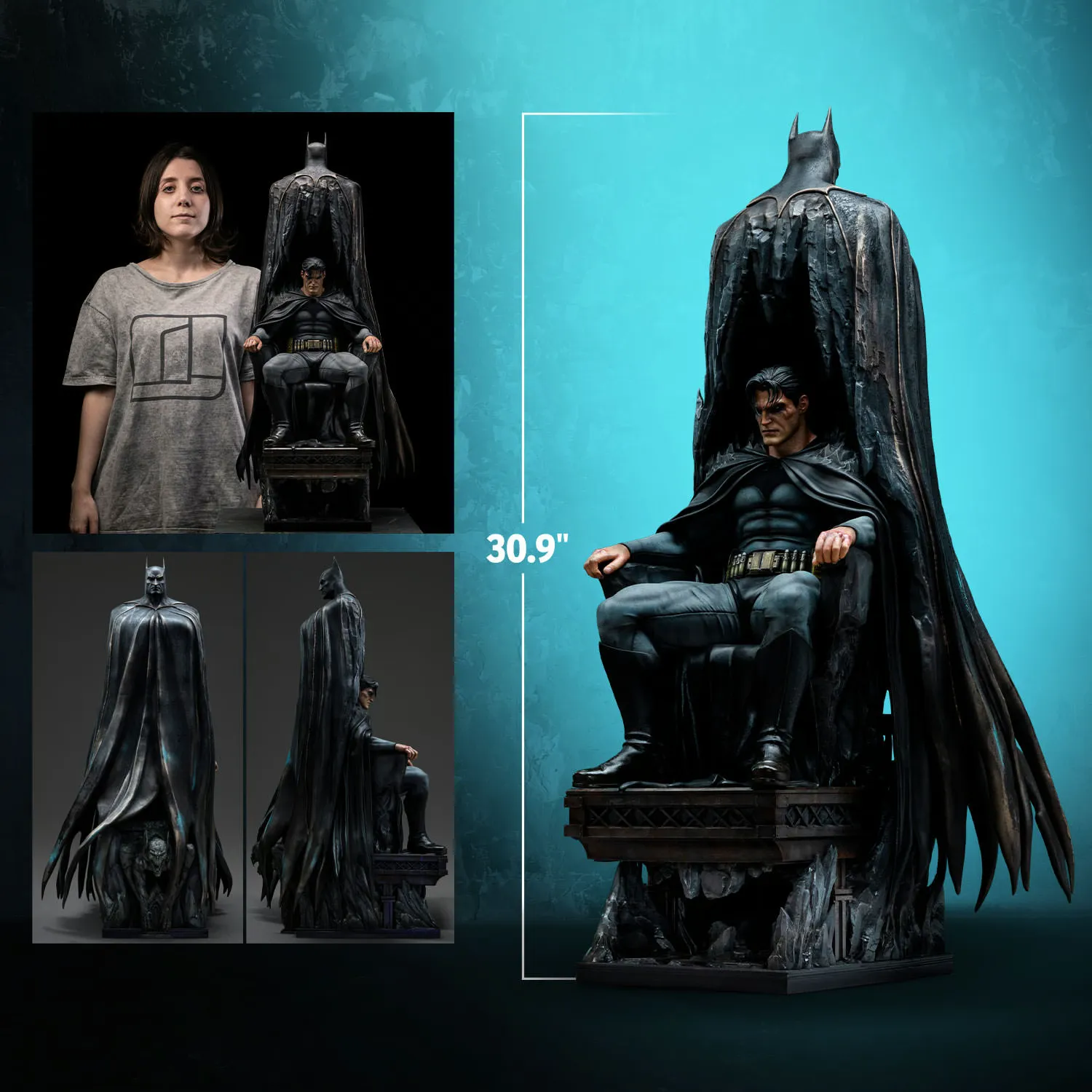 Batman Identity - DC Comics - Legacy Replica 1/4 - Iron Studios - Abono ...