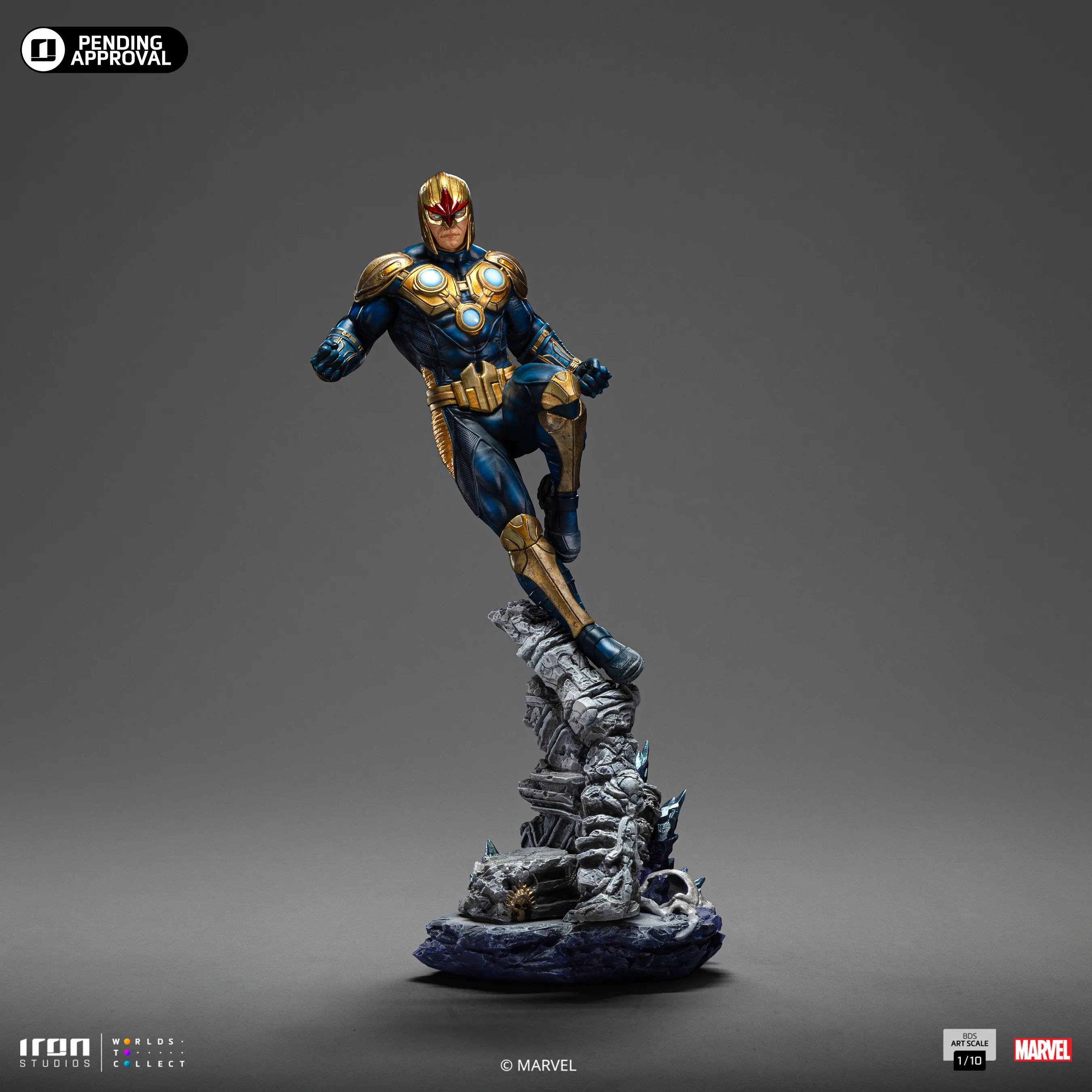 Nova - Infinity Gauntlet Diorama - Marvel 1/10 - Iron Studios - Abono ...