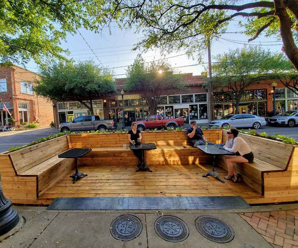 Ministerial Support for Outdoor Dining and Parklets
