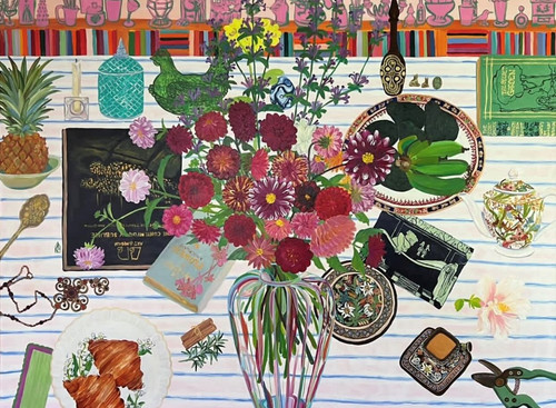 Kiata Mason - Green Notes | AK Bellinger Gallery