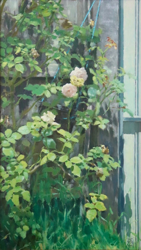 The Garden on Meaker Oil | AK Bellinger Gallery