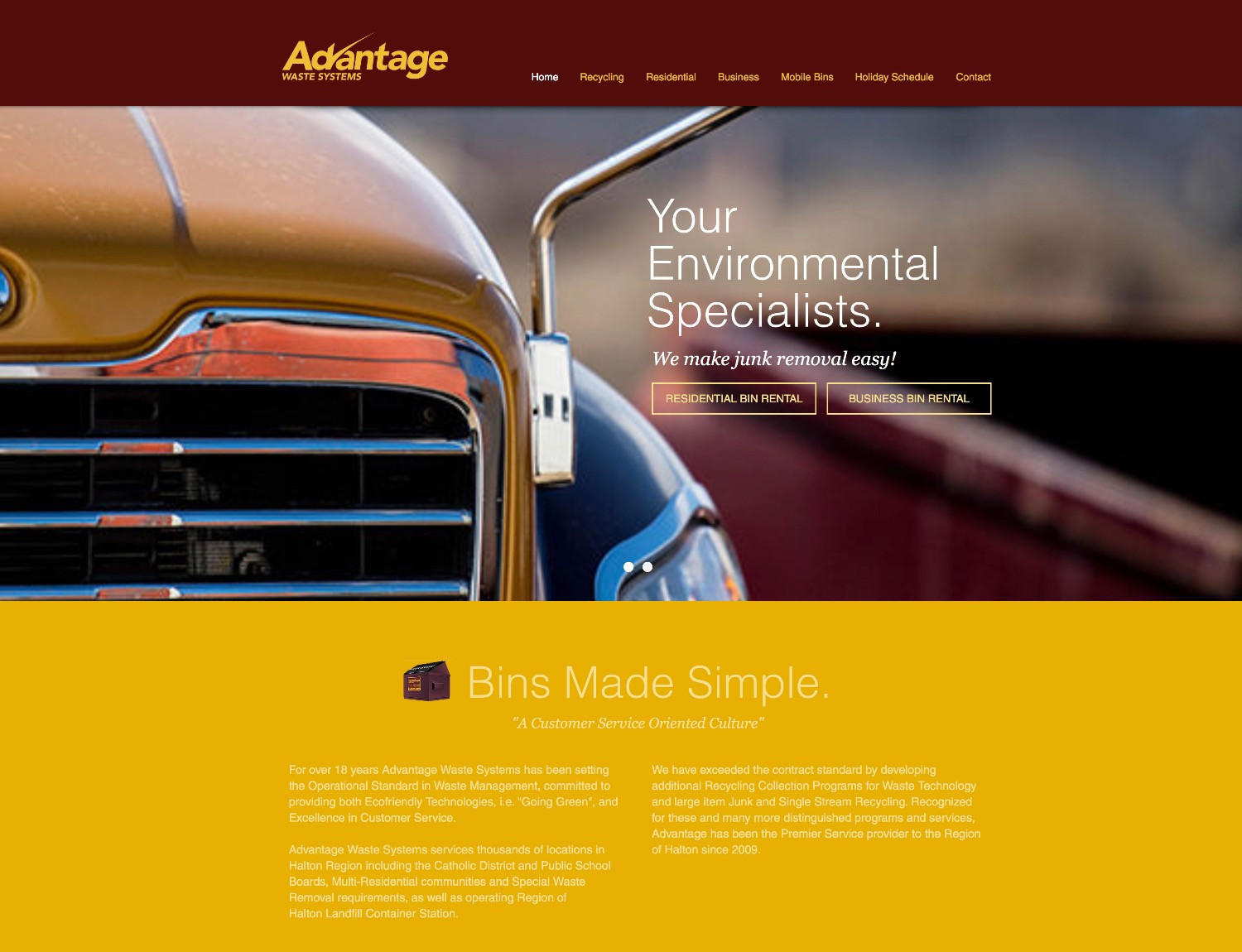 Home | Advantage Waste