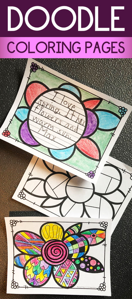 Doodle Activity Pages for Beginners