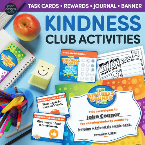 Kindness Packet and Printable Activities for Social Emotional ...