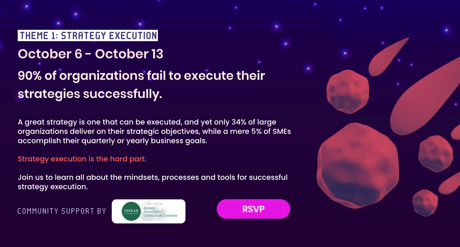 Week 1: Strategy Execution | Cosmic Conference 2023