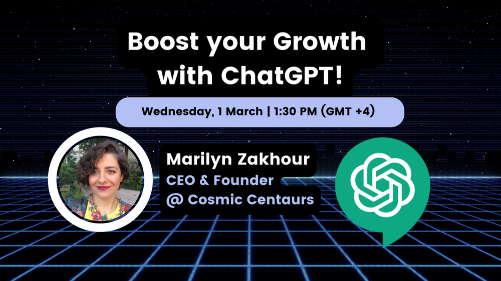 Boost Growth with ChatGPT! | Cosmic Centaurs