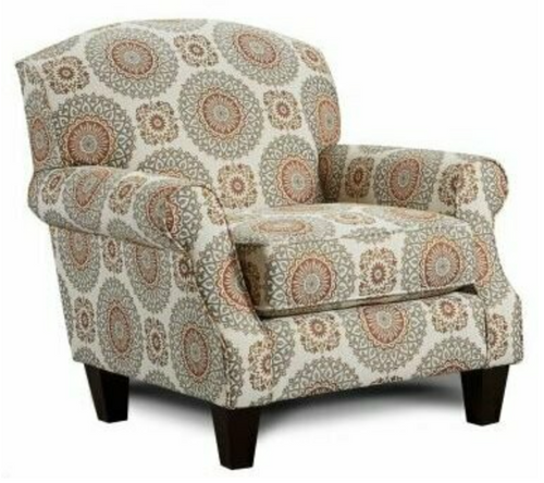 Brianne Marmalade Accent Chair | Fowler Furniture