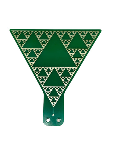 Electroculture gold plated fractal antenna board | Aplicum radionics ...