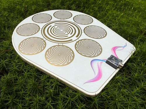 Scalar Wave Receiver Plate with 8 Vortex Antennae and Central MWO ...