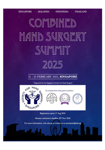 2025 Hand Surgery Summit | Singapore Society for Hand Surgery