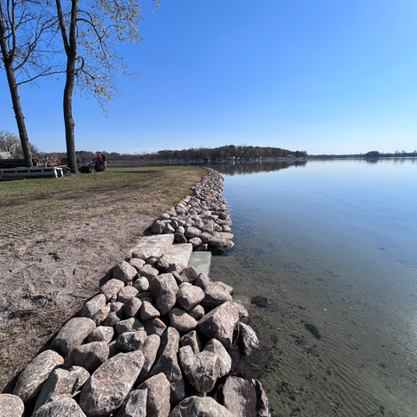 PROJECTS | Jim's Rock Seawalls