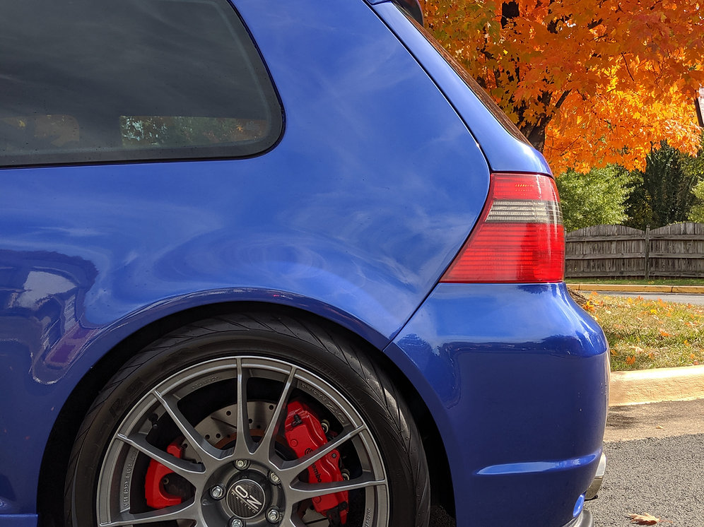 MK4 R32 / MK1 TT / 8L S3 Rear Brembo BBK Adapter | RizPiz Designs