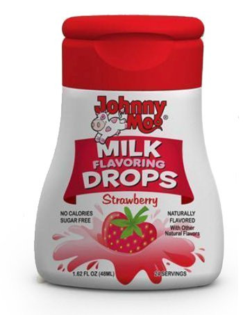 Johnny Moo Milk Flavoring Drops - Strawberry | elevengourmet