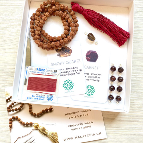 Mala Making Kit: Root Chakra | MALATOPIA