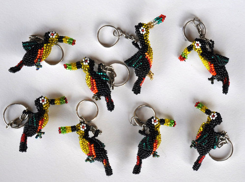 Tucan Keychain | Guatemala Fine Handc