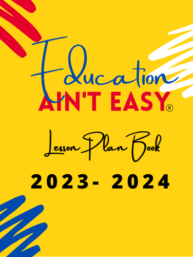 2023 - 2024 Lesson Plan Book (Digital Download) | Sharc Tees