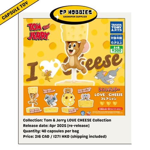 Tom & Jerry LOVE CHEESE Collection | collectpokemon