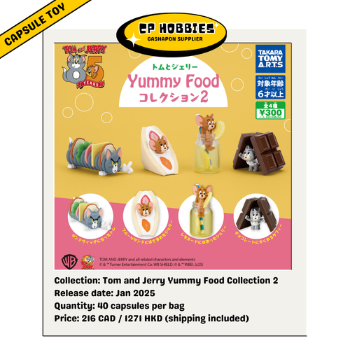 Tom and Jerry Yummy Food Collection 2 | collectpokemon