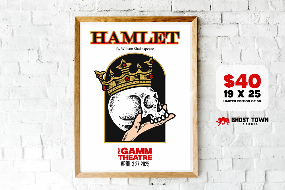 limited edition 'HAMLET' serigraph