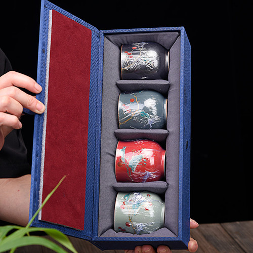 Silver Cup Gift Set | valley-brook-tea